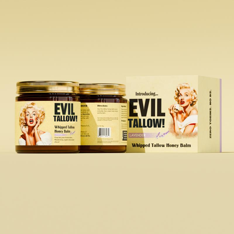 EVIL GOOD - Sebo de ternera batido y miel de Manuka 🛑100% ORIGINAL ...